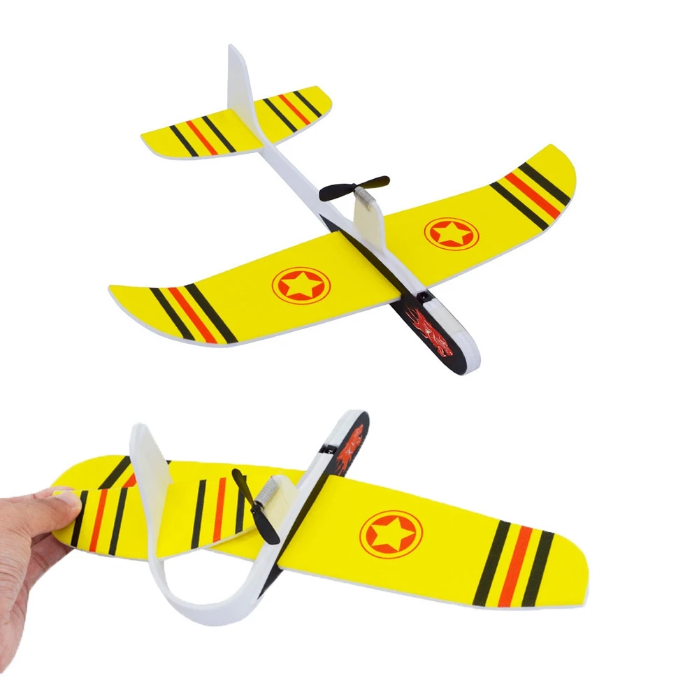 2019 Capacitor Electric Airplane Hand Launch Throwing Free-flying Fix ...
