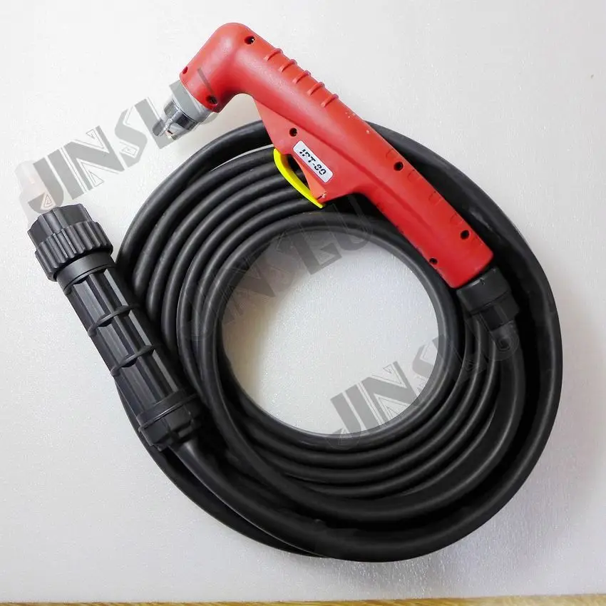 Plasma Cutting Torch Pt 80 Ptm 80 Manual Torch With Euro Connector 6m In Welding Nozzles From