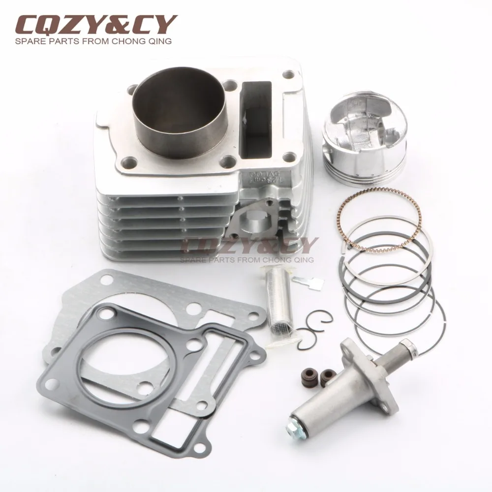 57.4mm Big Bore Cylinder Barrel & Piston Kit For Gas Gas Randonne 125cc ...