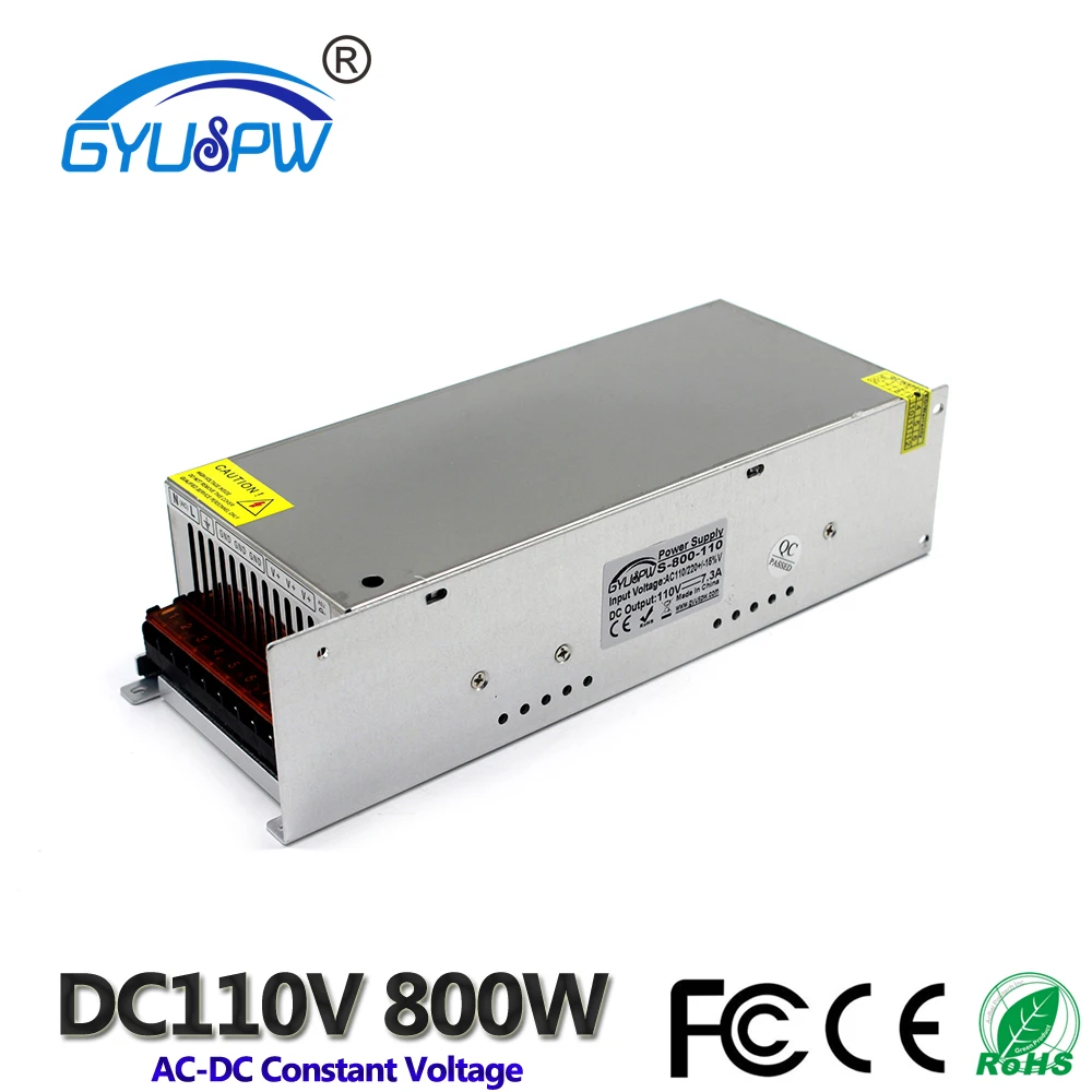 Switching-Power-Supply-DC-110V-7-3A-800W-Transformers-220v-AC-to-DC110V ...