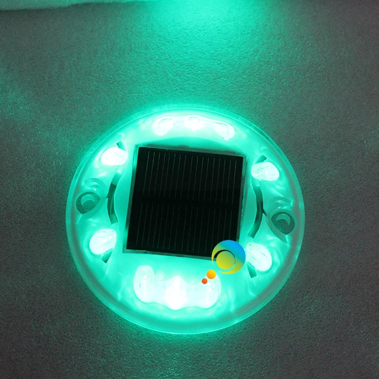 Steady New arrival white plastic housing green LED garden light Solar ...