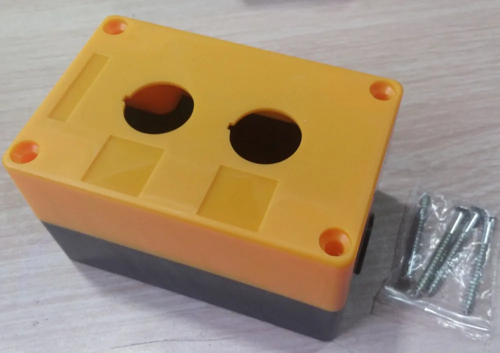 22mm push button switch enclosure 2 holes button box|box switch|box ...