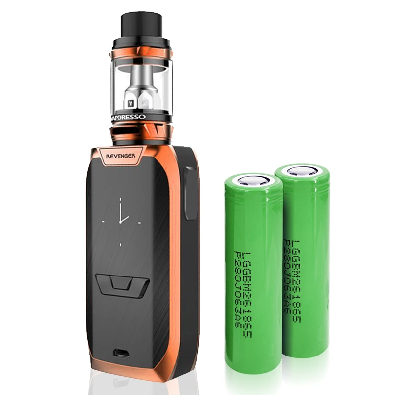 Original Vaporesso Revenger Kit Orange with 220W NRG 5ml Atomizer Tank ...