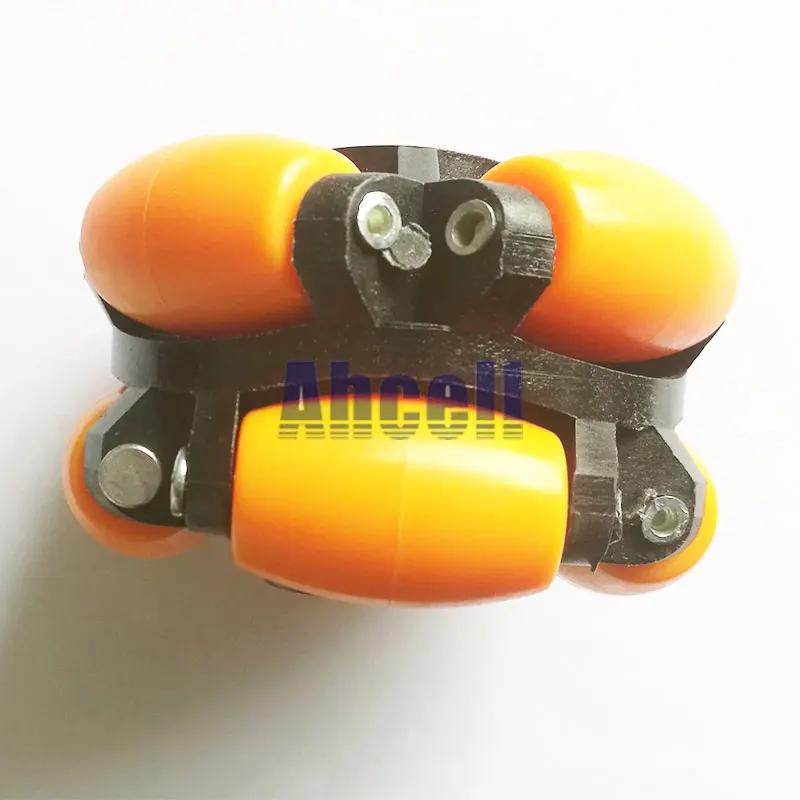 Alésage hexagonal Roue Robot de transfert en plastique Double couche ...