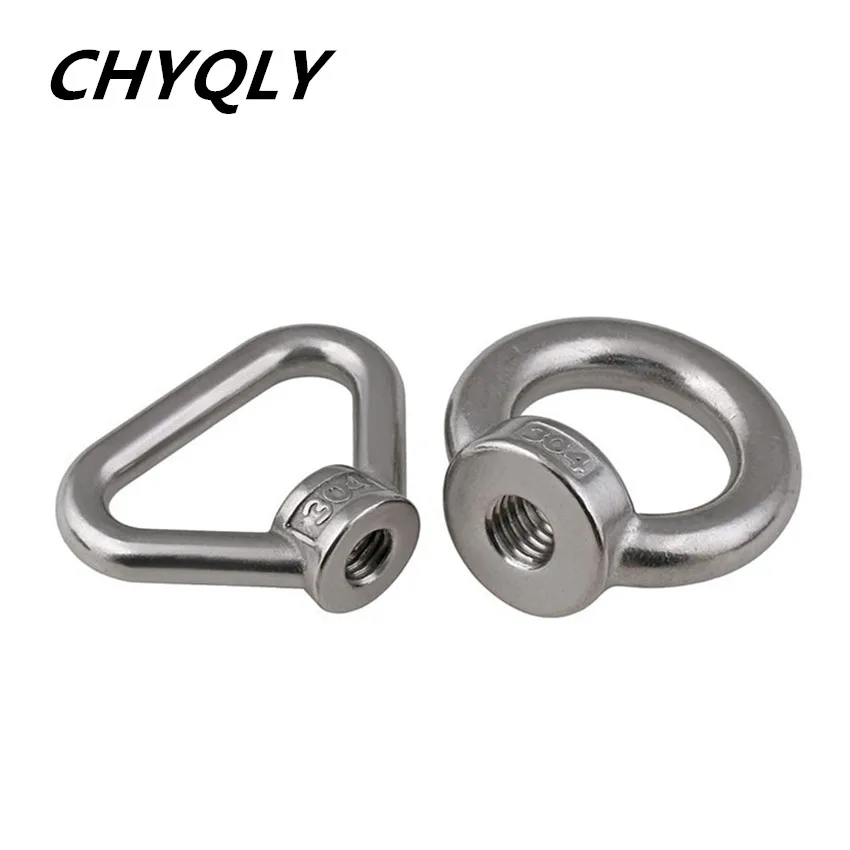 M4 M5 M6 M8 M10 M12-M24 Metric thread 304 Stainless Steel Ring Eye Nuts ...
