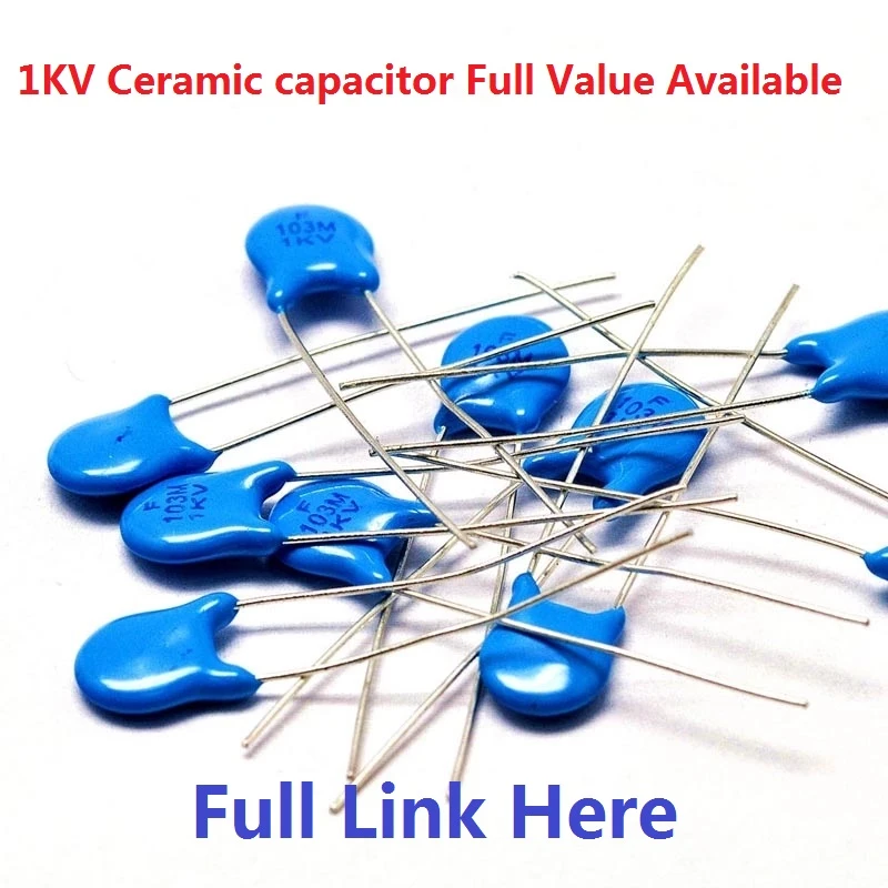 20PCS 1000V Ceramic capacitor 1KV 82PF 100P 100PF 101 150PF 470PF 471 ...