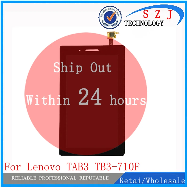 ミュウ7 "インチ用lenovoタブ3不可欠710F tab3 TB3 710F TAB3 710タッチスクリーンデジタイザlcdディスプレイセンサTB3 710L TB3 710i ...