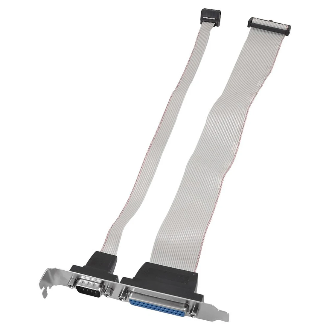 New Style DB25 Female to IDC 26 Pin + DB 9 to IDC 10 Adapter Panel Slot ...