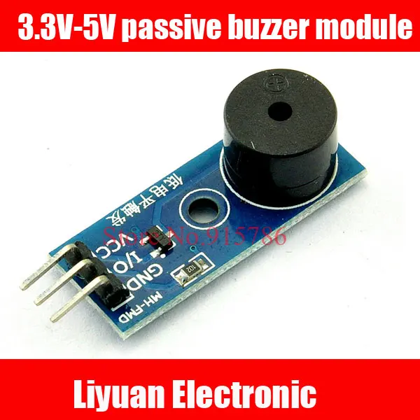 2pcs 3.3V 5V passive buzzer module / low level trigger module / buzzer ...