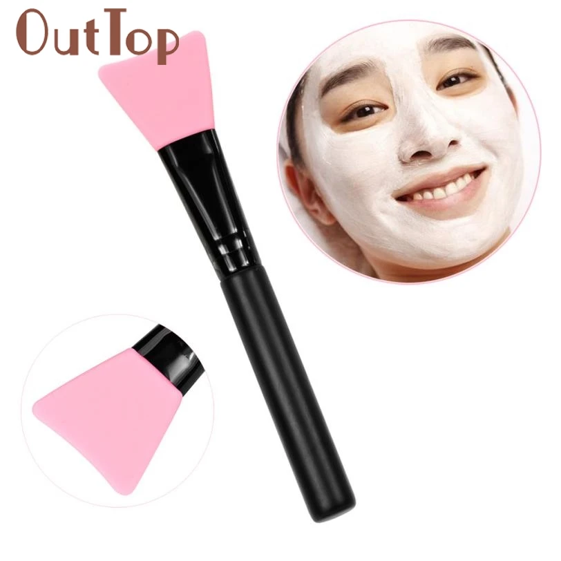 makeup brushes 1PC Mask Brush Wooden Handle Facial Face Mud Mask Mixing ...