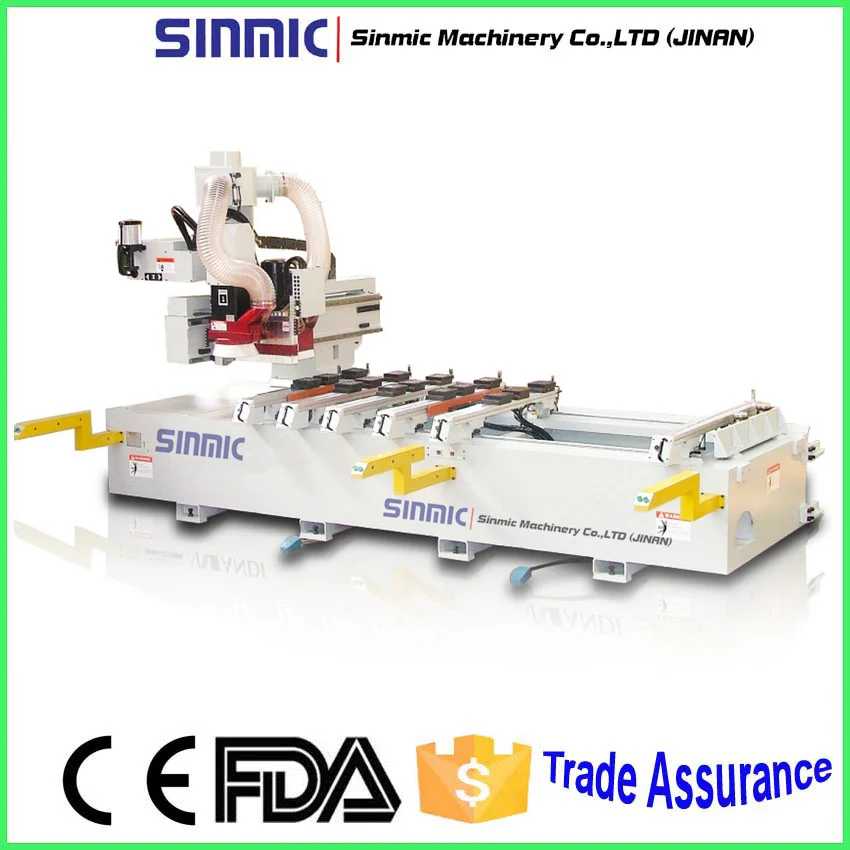 Heavy duty Syntec control system 1330 cantilever CNC router machine ...