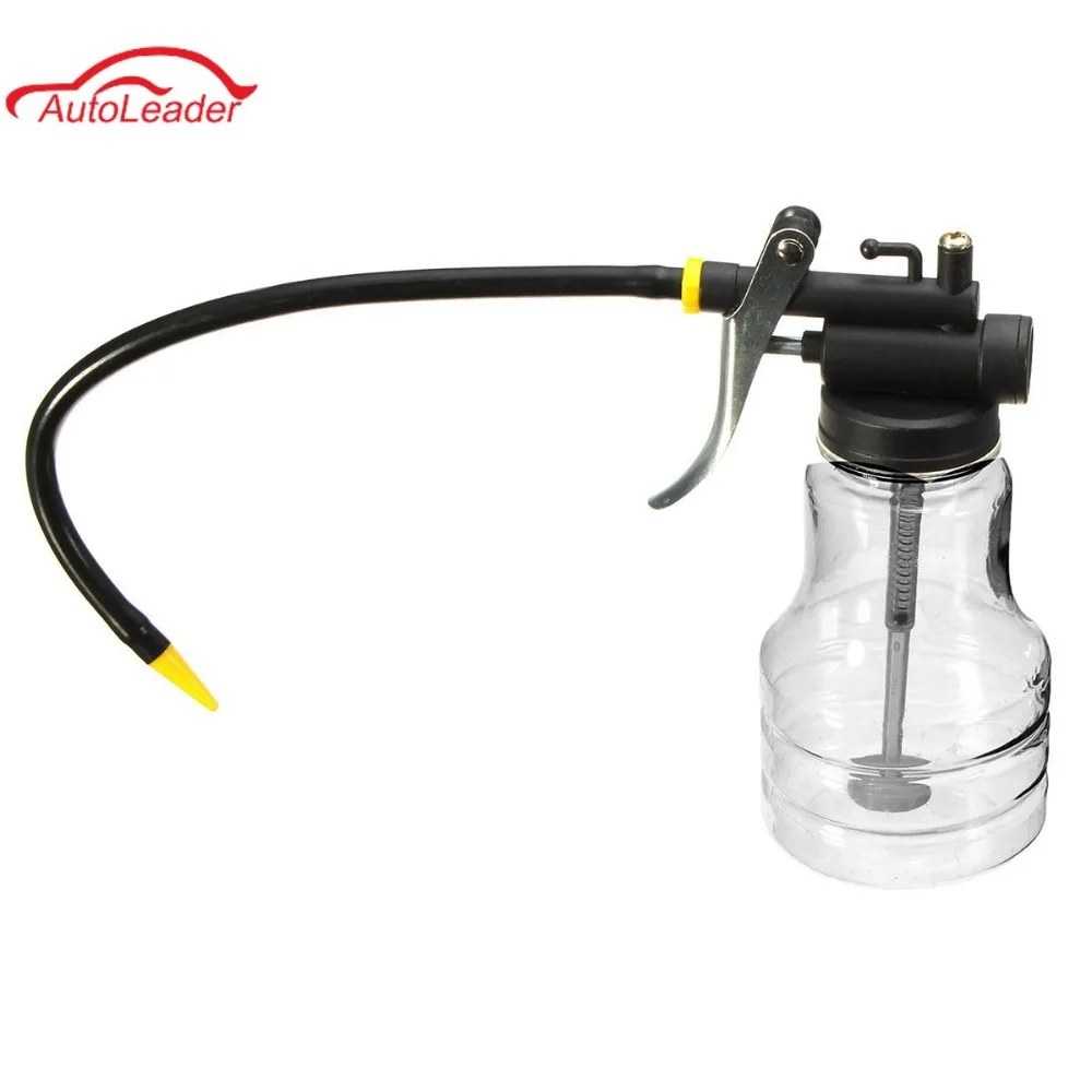 New 250cc Transparent High Pressure Pump Oiler Lubrication Oil Can ...