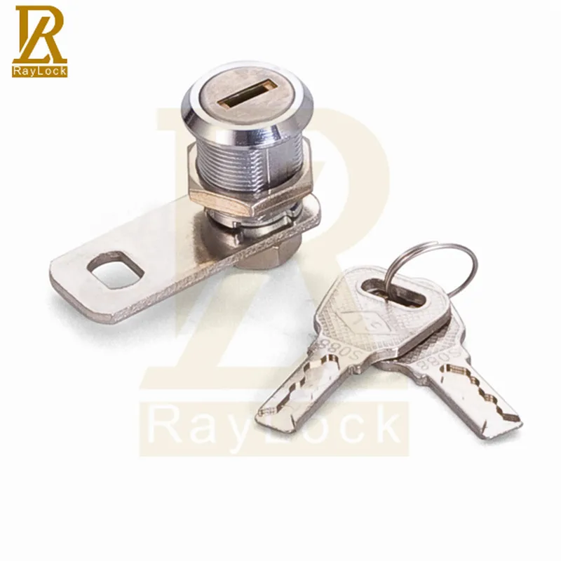 Raylock Pack Of 8 Brass Waveform Key Security Cam Lock 20mm - Locks ...