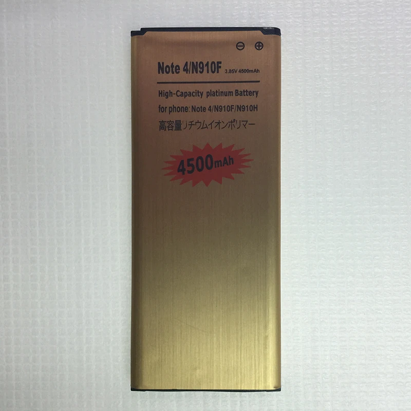 High Capacity 3220mAh Lithium ion Batteria For Samsung Galaxy Note 4 IV ...