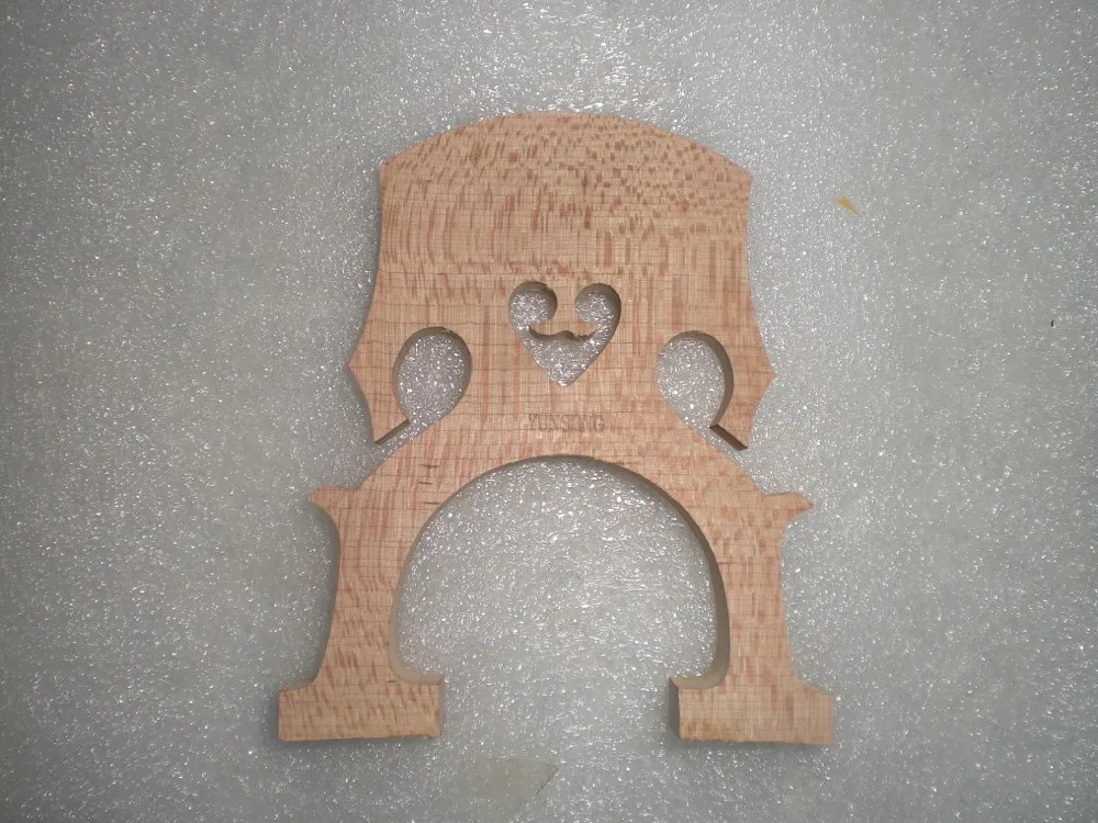 Cello 3/4 Maple Bridge, Wood Cello Bridge Replacement Parts Instrument ...