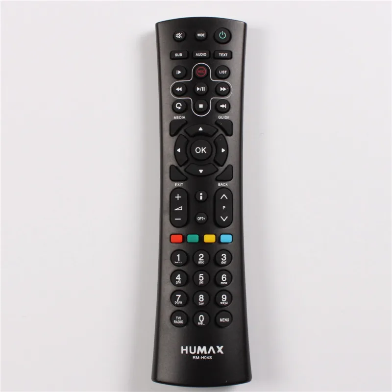 Rm-h04s Remote Control For Humax Hdtv Hd Nano Receiver Tv Box , H04s ...