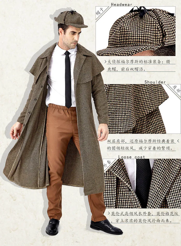Sherlock Cosplay Coat