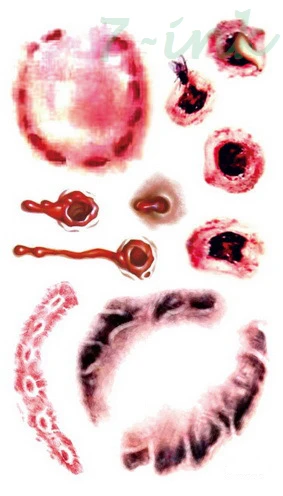 Vampire Bite Marks Drawing