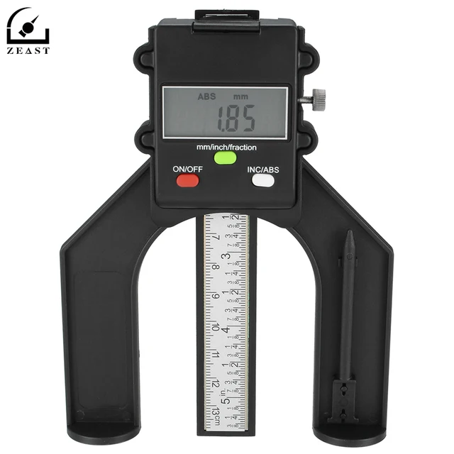 Calipers 80mm Digital Magnetic Feet LCD Height Gauge For Woodworking ...