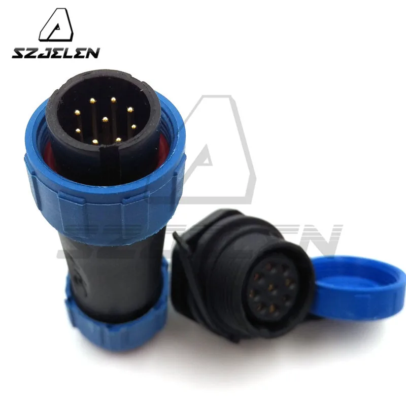 SP17 Type ,9 pin Waterproof Connector ,Auto parts cable Connector Plug ...