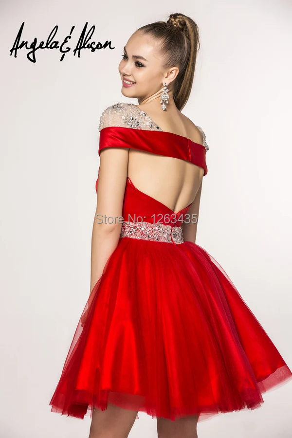 Old Hollywood Glamour Short Dresses