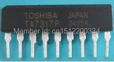 뜨거운 새로운 ic TA7317P TA7317 7317 마력 7317 ZIP0|ic power|ic lightic ac ...