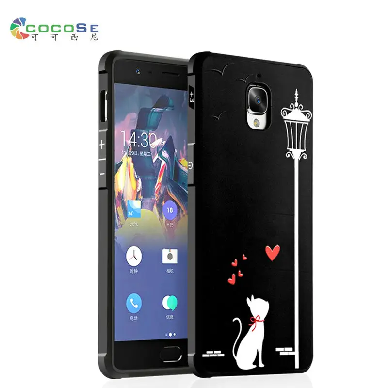 COCOSE Case for OnePlus 3 3T silicone back cover 3d painted phone coque ...