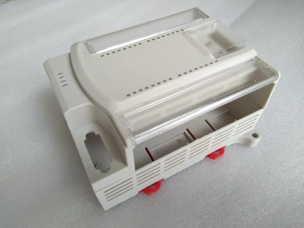 125*110*65mm Meter Plastic Boxes Ipc Plc Standard Rail Electrical Box ...