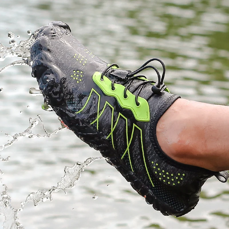 New Men Beach Wading Shoes Quick Dry Aqua Shoes Outdoor Anti Slip Water Shoes Sport Swimming