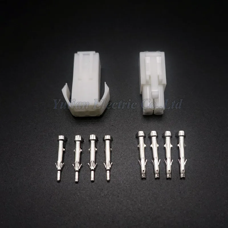 10 sets 4P 4 Way/pins Small Tamiya connector Set Kits mini Tamiya set ...