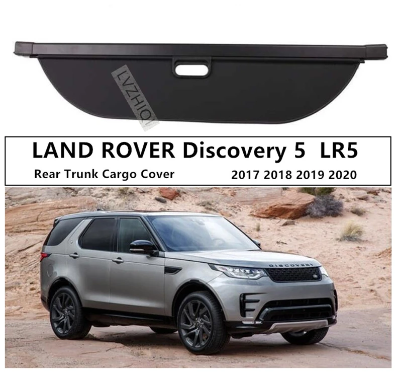 Rear Trunk Cargo Cover For Land Rover Discovery 5 Lr5 2017 2018 2019 ...