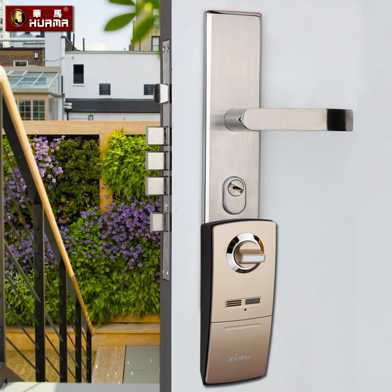 Intelligent Smart home security remote lock Mortice locks electronic ...