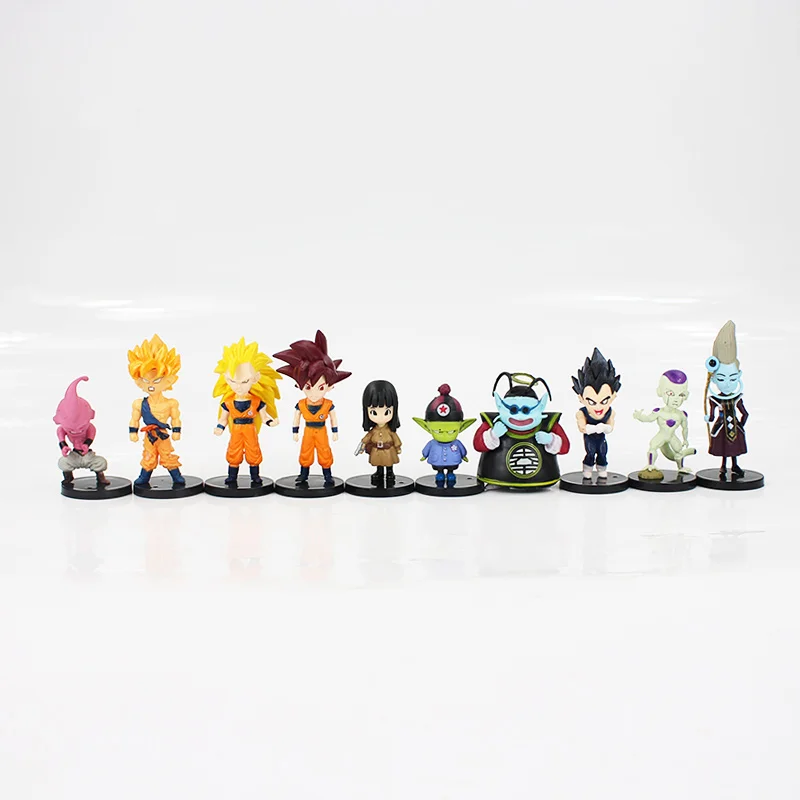 Free shipping 20 Styles Dragon Ball Z pvc Action Figures toys Crazy ...