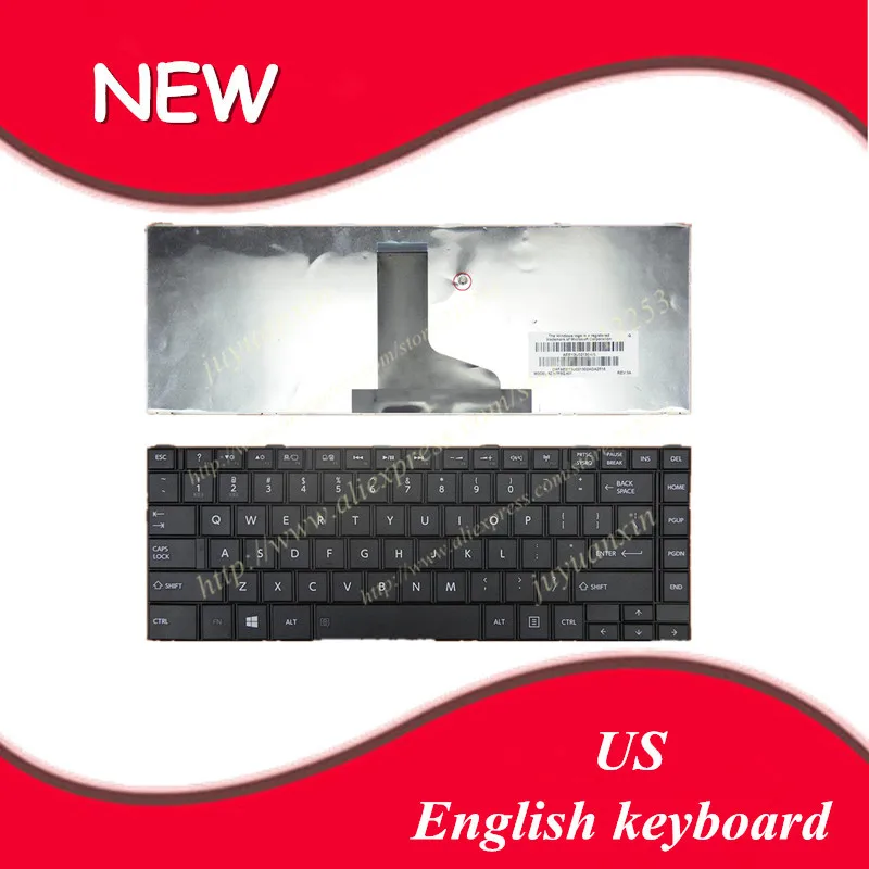 New English keyboard For Toshiba Satellite M800 M805 L805 L840 L845 ...