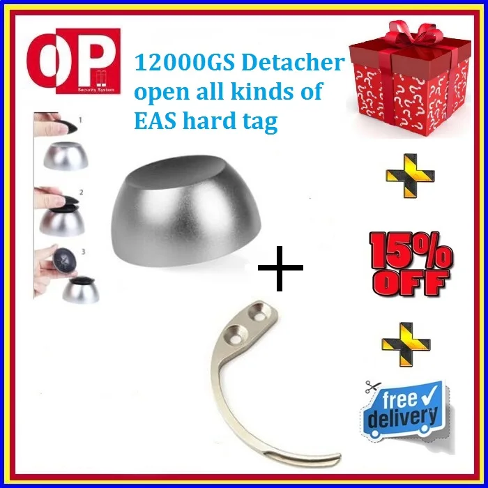 1pc Universal magnetic security tag removal + 1pc mini portable eas ...