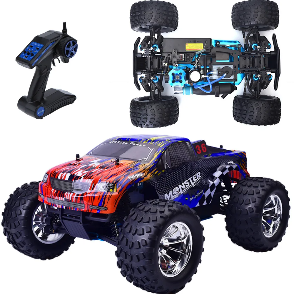 HSP Rc Truck 1 10 Scale Models Nitro Gas Power Off Road Monster Truck