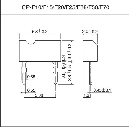 100pcs/lot Icp-f15 F15 To92f Tvs Diode Circuit Protection Elements ...