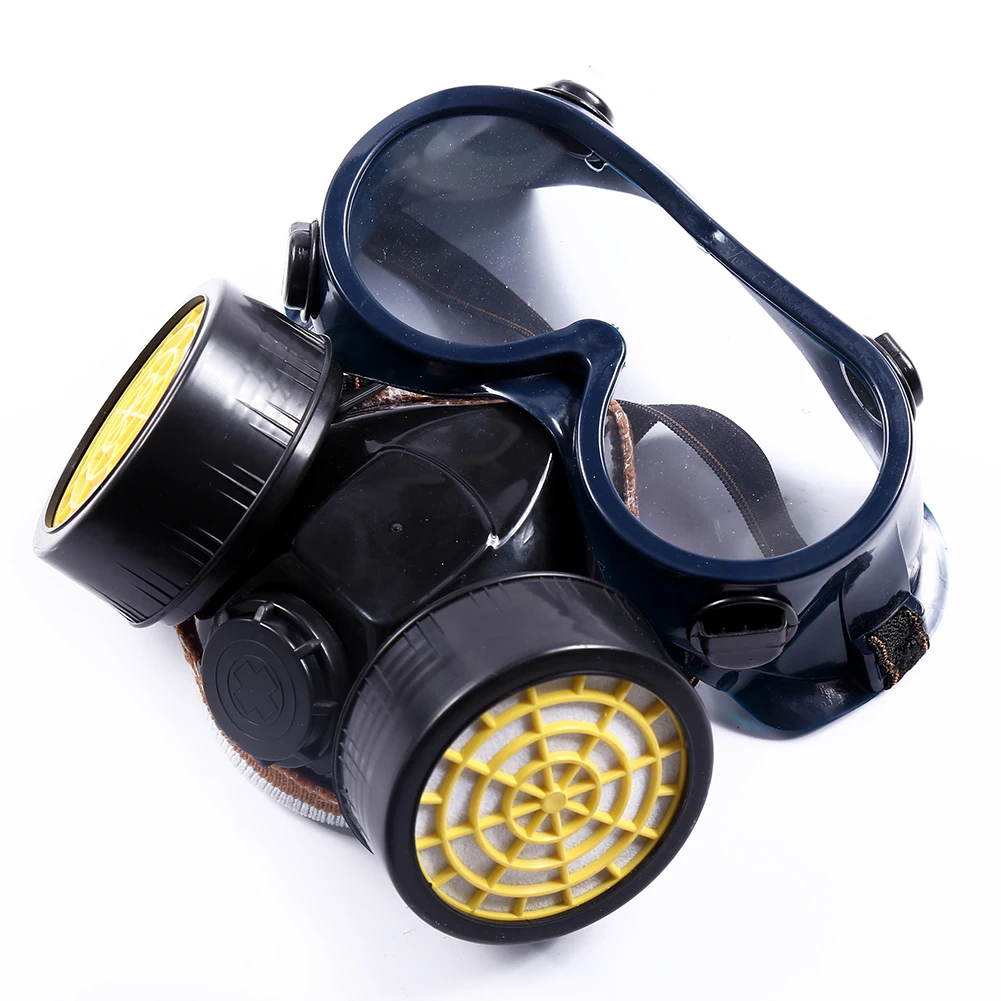 Filtration Active Carbon Dust Gas Mask Adult Face Respirator Painting ...