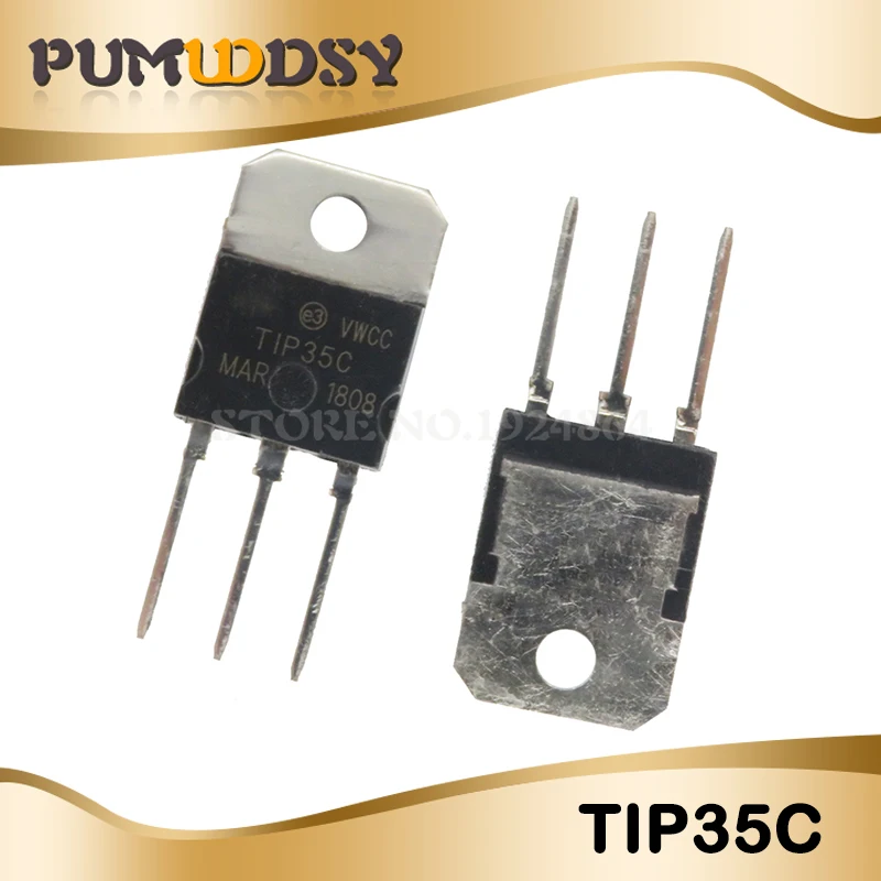 10PCS TIP35C TP35 TO 218 Bipolar Transistors BJT 25A 100V 125W NPN new ...
