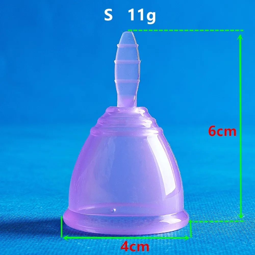 Menstrual Period Soft Cup Reusable Medical Silicone Female Reusable
