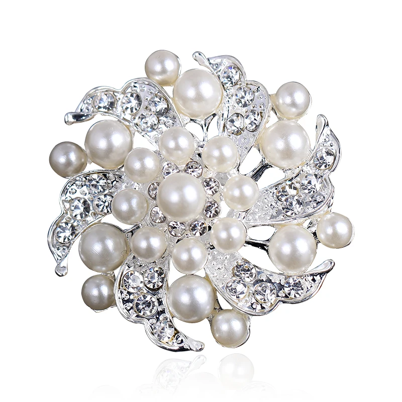 Modeschmuck strass hochzeit brosche jogos vorazes kristall Perle ...
