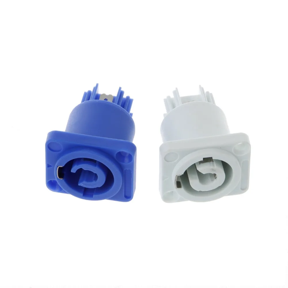1 PC Stage Light LED Power Cable Plug Socket 3 Pin Female Panel Audio ...