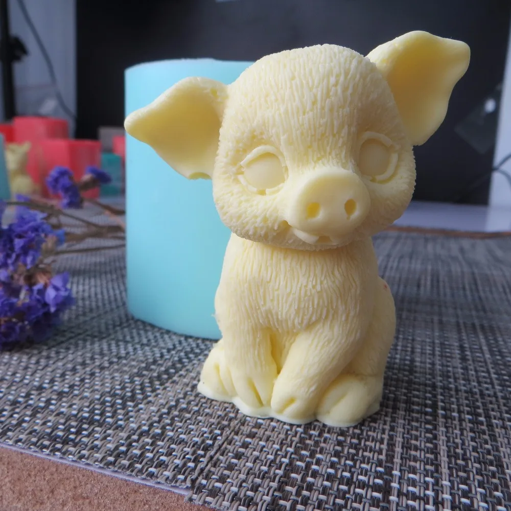 Cute-3d-Pig-Mold-Silicone-Fondant-Mould-Chocolate-Mousse-Cake-Molds ...