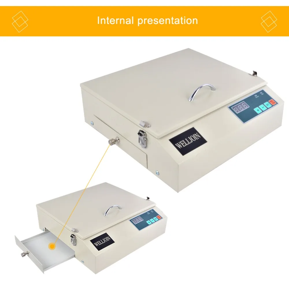 New UV Exposure Unit for Hot Foil Pad Printing PCB With Drawer - buy at ...