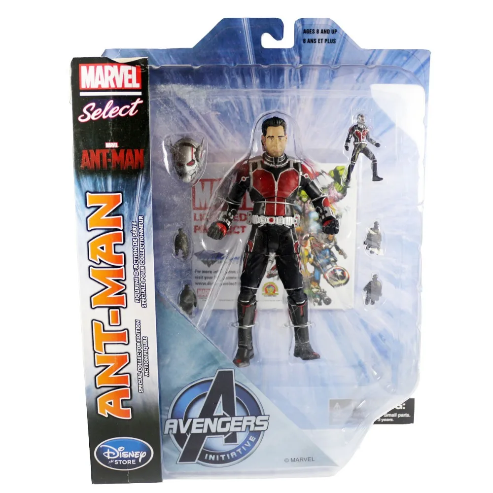 Anime Select Unmasked Ant Man the MOVIE Paul Rudd Exclusive Action ...