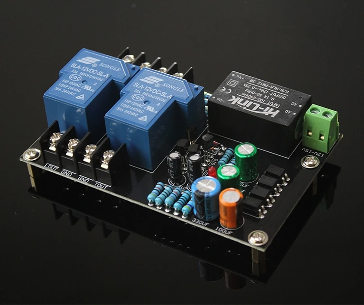 Ac 85~265v Speaker Protection Board 30a Relay High Power For Max 900w ...