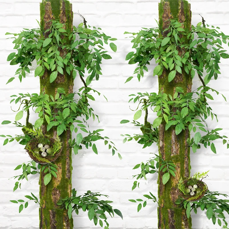 Artificial-Green-Tree-for-Home-Sewer-Simulation-Grass-Fake-Tree-Moss ...