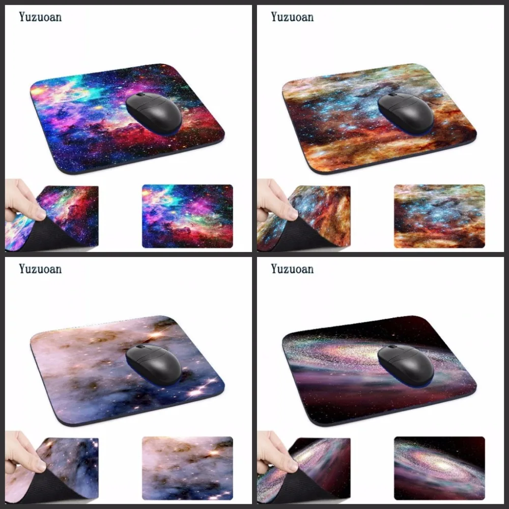 Yuzuoan Outer space stars art Anti Slip Mouse Pad 180x220x2mm and ...