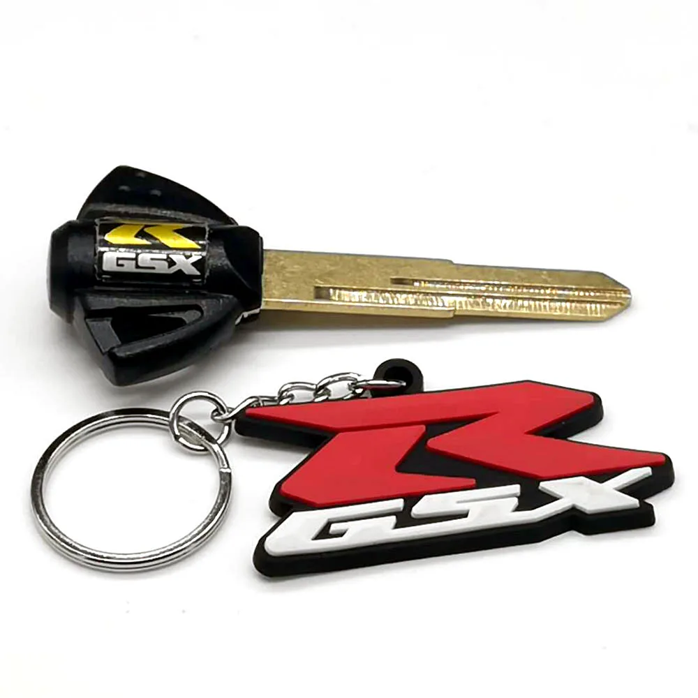 GSXR-keychain-Motorcycle-Blank-Key-Uncut-Blade-For-Suzuki-GSR-GSXR-600 ...