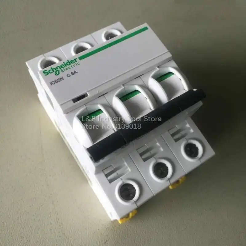 New Original Schneider Electric China IC65N 3P C6A A9F18306 Vacuum Mini ...